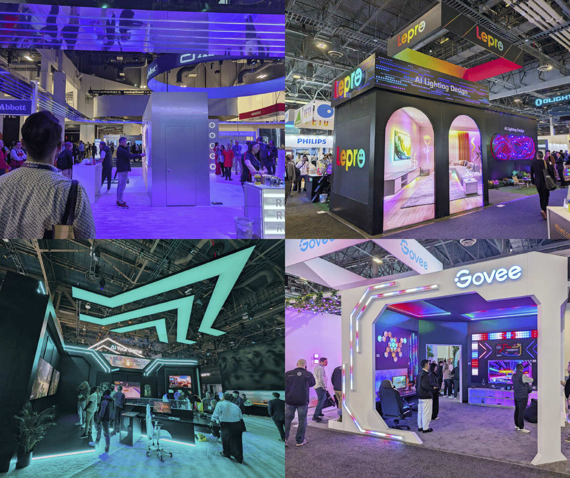 CES 2025 Recap: Design Trends and Tips for a Show-Stopping Booth